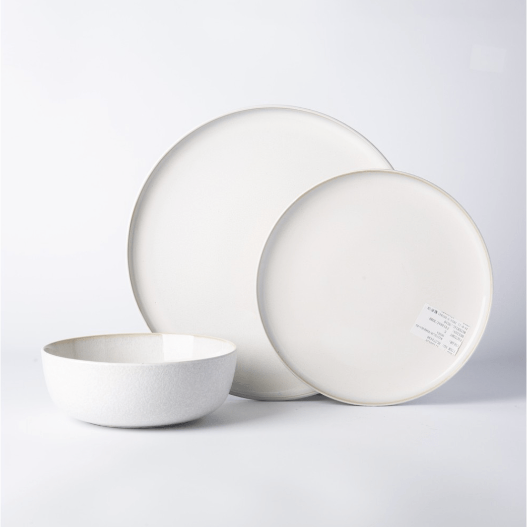 Quartz Pure 12pc. Dinnerware Set – The Cutter's Edge